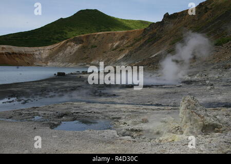 Kunasir Kurils islands Rocks Russia Stock Photo - Alamy