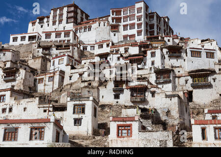 Buildings of Chemrey Gompa in Ladakh, Jammu and Kashmir, India Stock ...