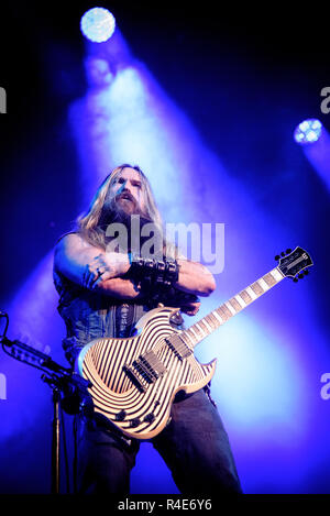 Kitchener, Ontario, Canada. 25th Nov, 2018. American rock/heavy metal ...