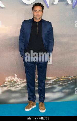 Andy Jordan attends AQUAMAN - World Premiere. London, UK. 26/11/2018 ...