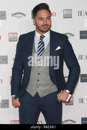 London. UK. Mario Falcone at the The Beauty Awards with OK! at the Park ...