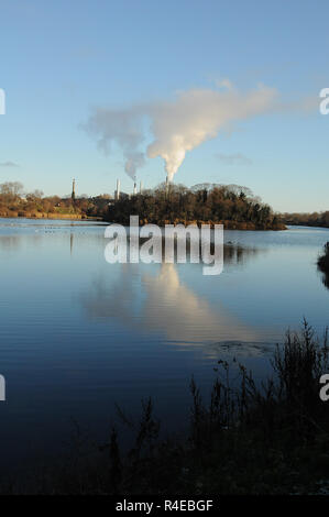 Copenhagen, Denmark. 27th Nov 2018. Global climate change issues. Smoke ...
