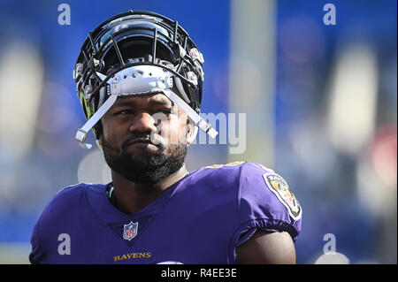 Baltimore, Maryland, USA. 25th Jan, 2018. Quarterback ROBERT GRIFFEN ...