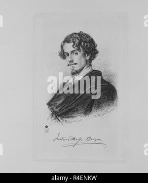 GUSTAVO ADOLFO BECQUER (1836/1870) - POETA ROMANTICO ESPAÑOL Stock ...