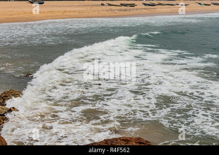 Sea water wave looking awesome close view in sunny day Stock Photo - Alamy