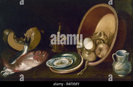 BODEGON SIGLO XVII - BARROCO ESPAÑOL. Author: CAMPROBIN PEDRO. Location ...