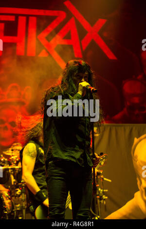 20th novembre, Assago (MI). Anthrax performs live @ Mediolanum Forum ...