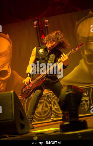 20th novembre, Assago (MI). Anthrax performs live @ Mediolanum Forum ...