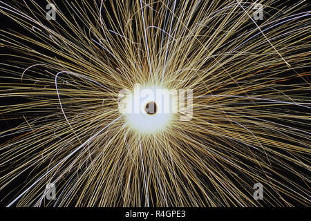 Display of Wire Chakkar at Diwali festival, Mumbai, India, Asia Stock ...