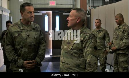 First Army Division West Commander Maj. Gen. Charles A. Anderson speaks ...