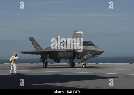 Royal Navy Cmdr. Nathan Gray, test pilot with the F-35 Integrated Test ...