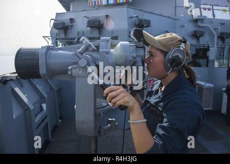 SUBIC BAY, Philippines (Sept. 11, 2012) Capt. Alberto Cruz, commanding ...