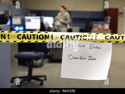 Members of the 81st Comptroller Squadron work on the fiscal year 2018 ...