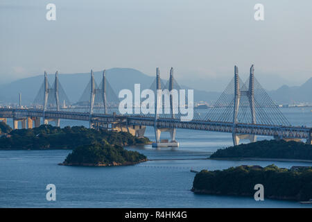 The Great Seto Bridge or Seto Ohashi Bridge or Golden Gate bridge is a ...