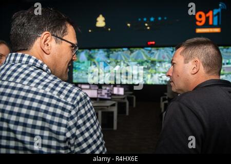 TEGUCIGALPA, Honduras (Oct. 1, 2018) Capt. Brian J. Diebold, commodore ...
