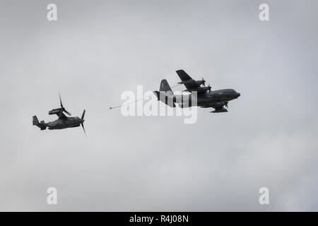 An MC-130J Commando II with the 15th Special Operations Squadron, 1st ...