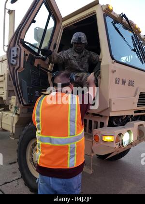 Richard Wolfe, Unit Movement Coordinator for Fort Knox, Kentucky ...