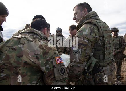 Norwegian Soldiers from Task Force Viking, prepare to conduct movement ...