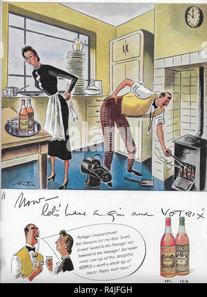 Country Life magazine colour advertisement 1951 Lotus Veldtschoen ...