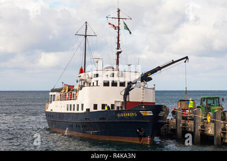 The MS Oldenburg, a British Passenger Ferry, launched in 1958. Operates ...