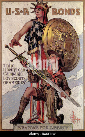 Weapons for liberty. U.S.A. bonds , War bonds & funds, Patriotism ...