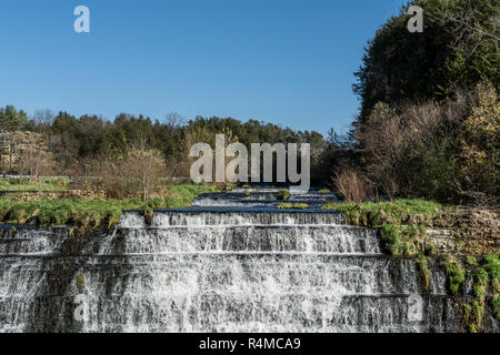 Thunder bay falls in the afternoon sunshine, Galena, IL Stock Photo - Alamy