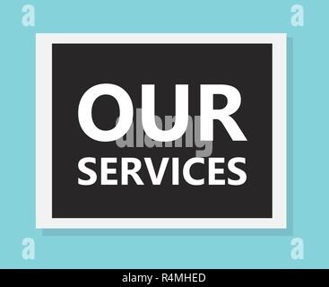 our services concept- vector illustration Stock Vector Image & Art - Alamy