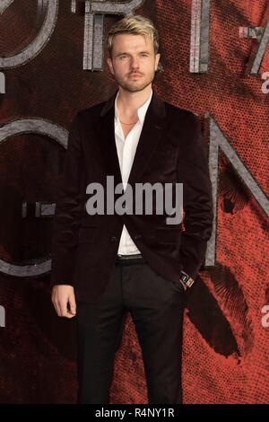 Ronan Raftery attends the World Premiere of "Mortal Engines" at ...