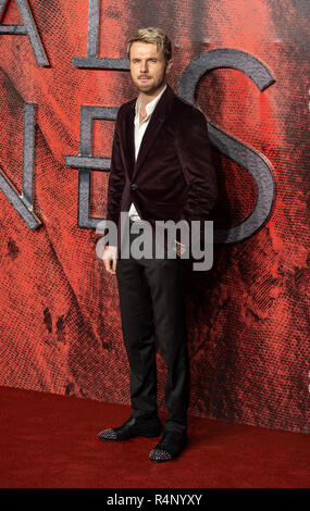 Ronan Raftery attends the World Premiere of "Mortal Engines" at ...