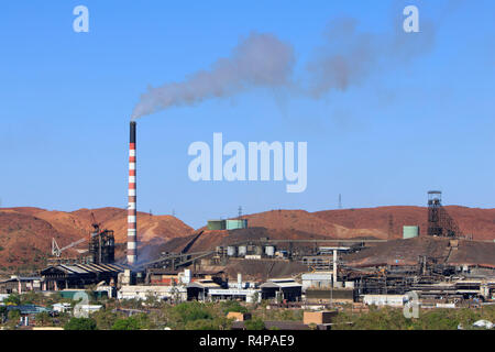 Mount Isa Mine produces copper, lead, zinc and silver and dominates the ...