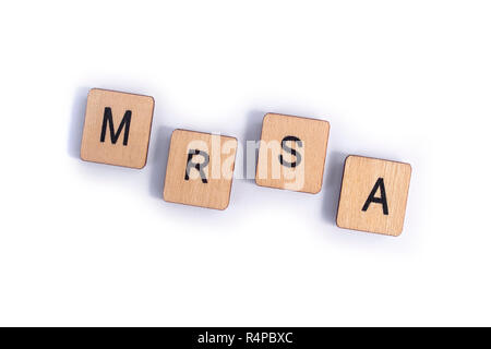 The abbreviation MRSA - Methicillin-resistant Staphylococcus aureus ...