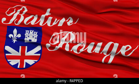 Flag of the city of Baton Rouge - Louisiana Stock Photo - Alamy