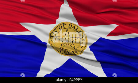 3D Flag of Dallas City, Texas. 3D Illustration Stock Photo - Alamy