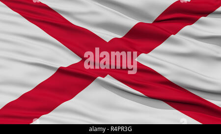 Alabama flag, USA Stock Photo - Alamy
