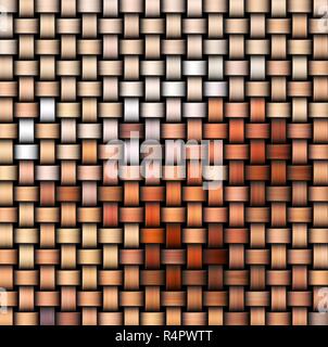 intertwined bands - interwoven pattern Stock Photo - Alamy