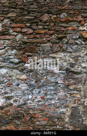 Seamless Texture Of Medieval Wall Of Stone Blocks Stock Photo - Alamy