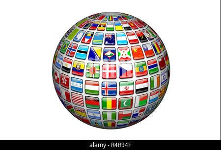 united nations globe exempted Stock Photo - Alamy