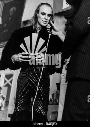 brian eno, roxy music, melody maker awards, 70s Stock Photo - Alamy