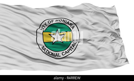 Solomon Islands, Honiara - capital city, pinned on political map Stock ...