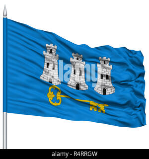 Havana City Flag on Flagpole Stock Photo - Alamy