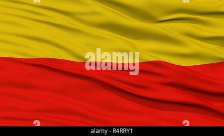 Flag of Warsaw, capital city of Poland, 3d rendering Stock Photo - Alamy