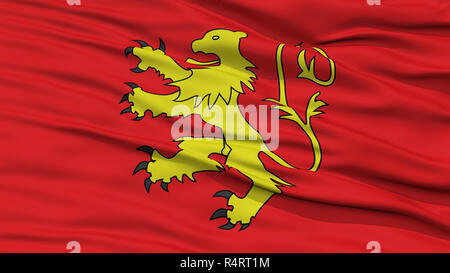 Flag of Valletta, capital city of Malta, 3d rendering Stock Photo - Alamy