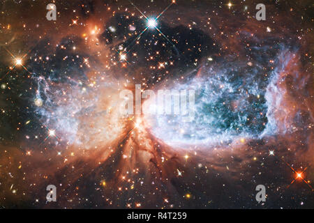 Cosmic landscape, awesome science fiction wallpaper. Elements of this ...