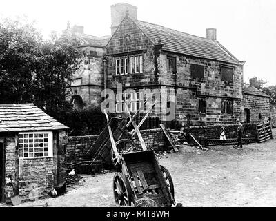 Drighlington Lumb Hall early 1900s Stock Photo - Alamy