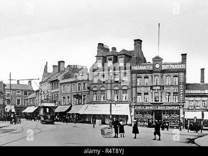 Park Square, Luton early 1900’s Stock Photo - Alamy