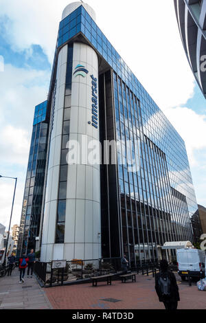 Inmarsat Office at Old Street Roundabout London Stock Photo - Alamy