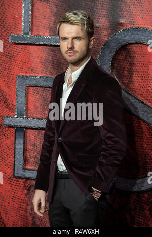 Ronan Raftery seen attending the World Premiere of 'Mortal Engines' at ...