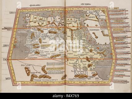 World map. [Map of the Ancient World.] Lithographed from an a. Ulmae ...