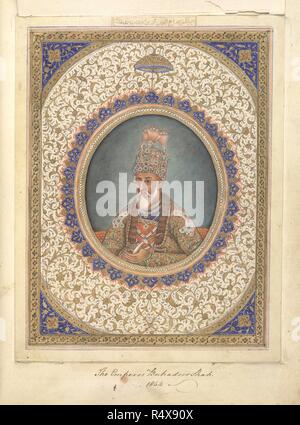 Last Mughal Emperor Bahadur Shah II with sons Mirza Jawan Bakht 26 ...