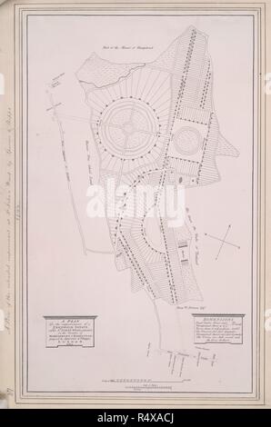 Map of St Marylebone, London Stock Photo - Alamy
